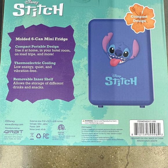 Disney | Kitchen | Disney Stitch Mini Fridge | Poshmark
